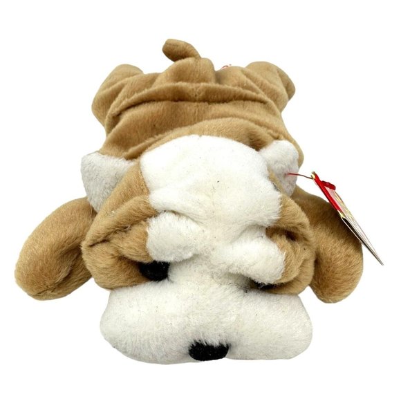 Ty | Toys | Vintage Ty Original Beanie Baby Wrinkles The Bulldog With ...